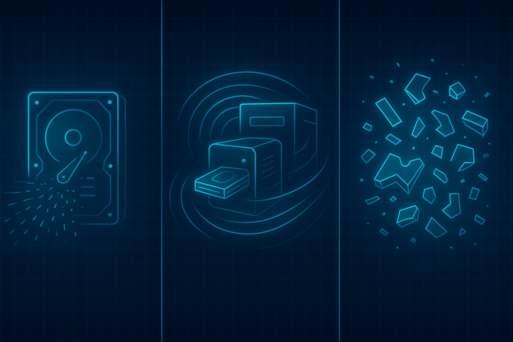 Secure data destruction without wasting hardware value - Reconext